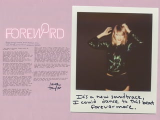 Taylor Swift's 1989 Digital Booklet Deluxe | PDF