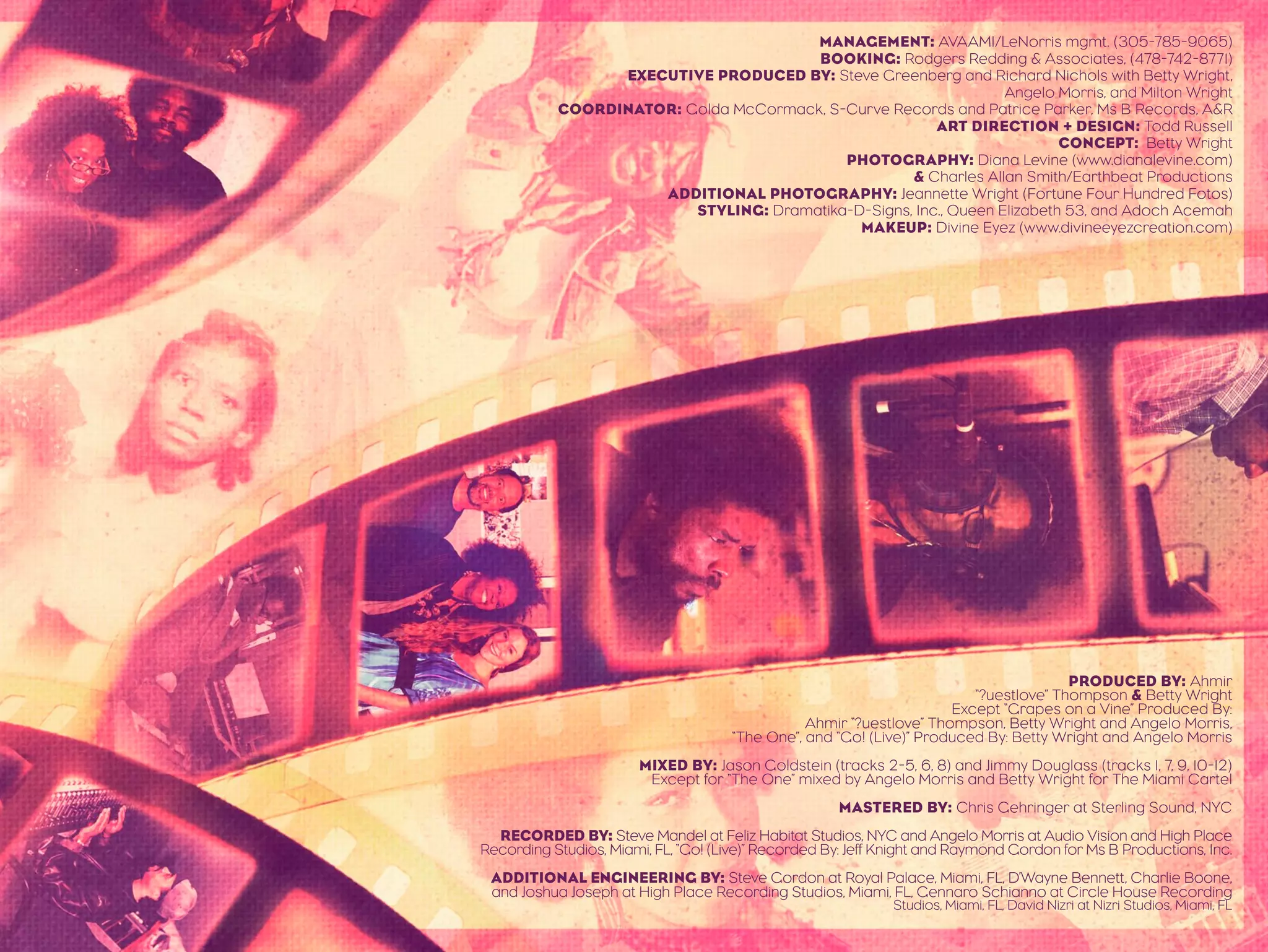 Digital booklet betty wright the movie | PDF