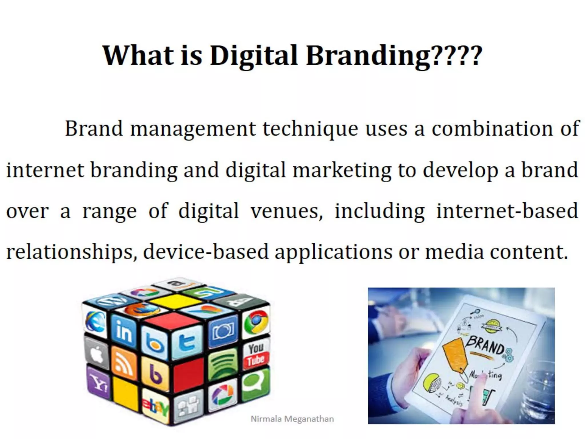 Digital branding - Introduction, Benefits, Challenges, Campaign ...