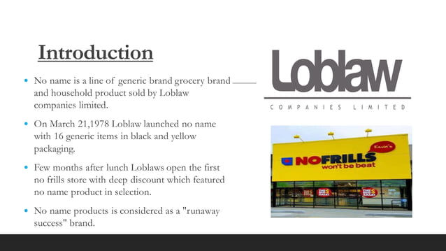 Branding of no name products | PPT