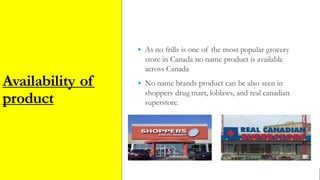 Branding of no name products | PDF
