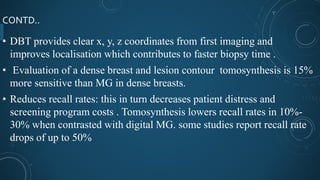Digital breast tomosynthesis | PPTX