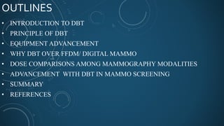 Digital breast tomosynthesis | PPTX
