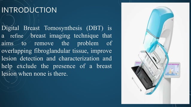 Digital breast tomosynthesis | PPTX | Cancer | Diseases and Conditions