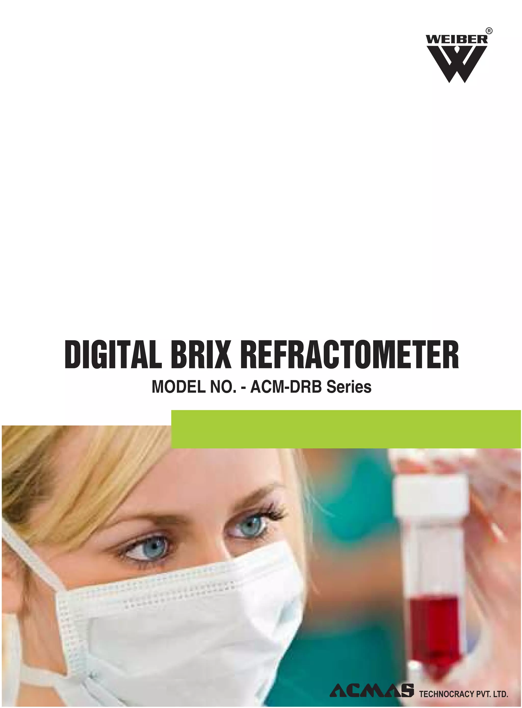 Digital Brix Refractometer by ACMAS Technologies Pvt Ltd. | PDF