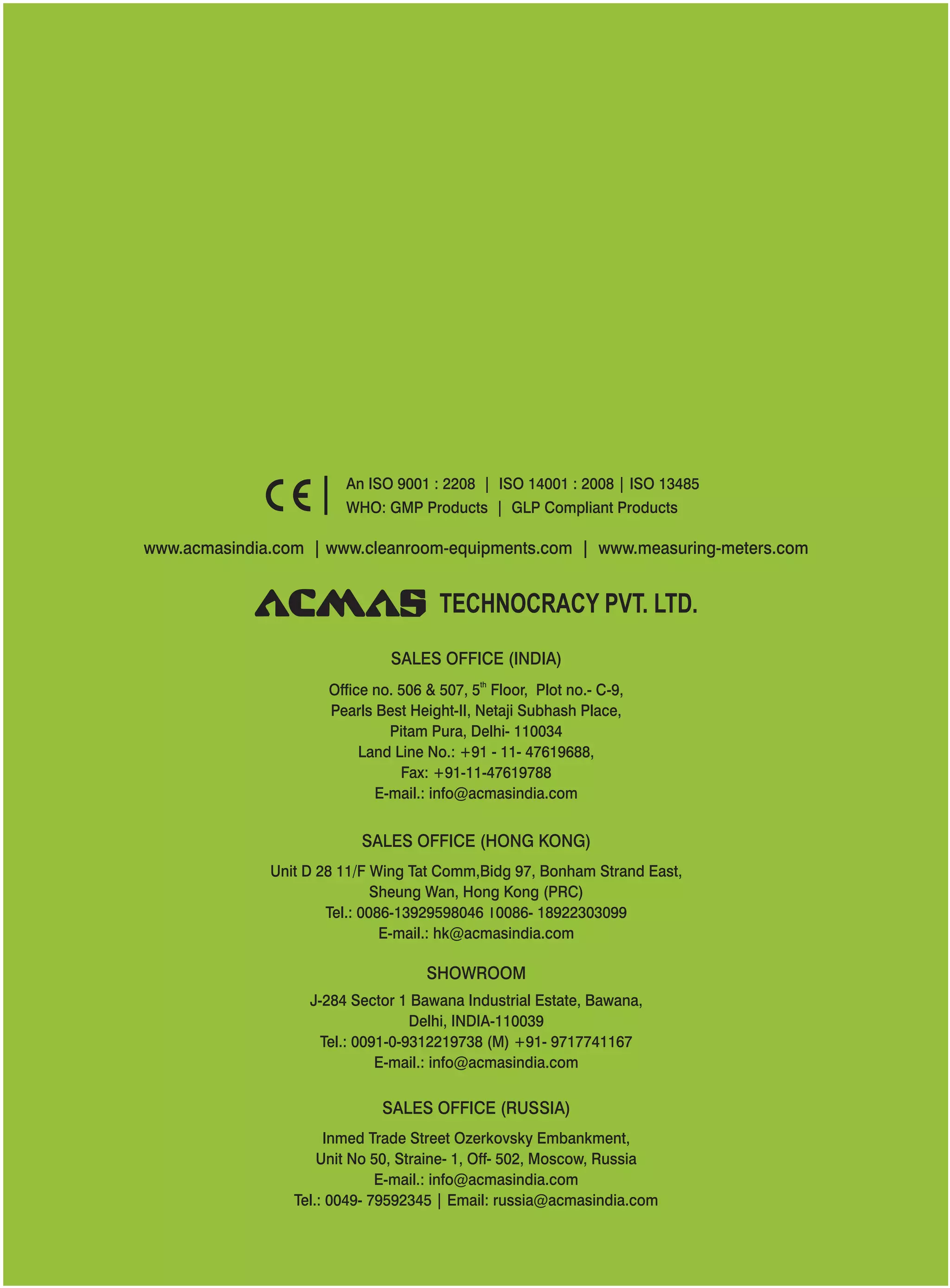 Digital Brix Refractometer by ACMAS Technologies Pvt Ltd. | PDF