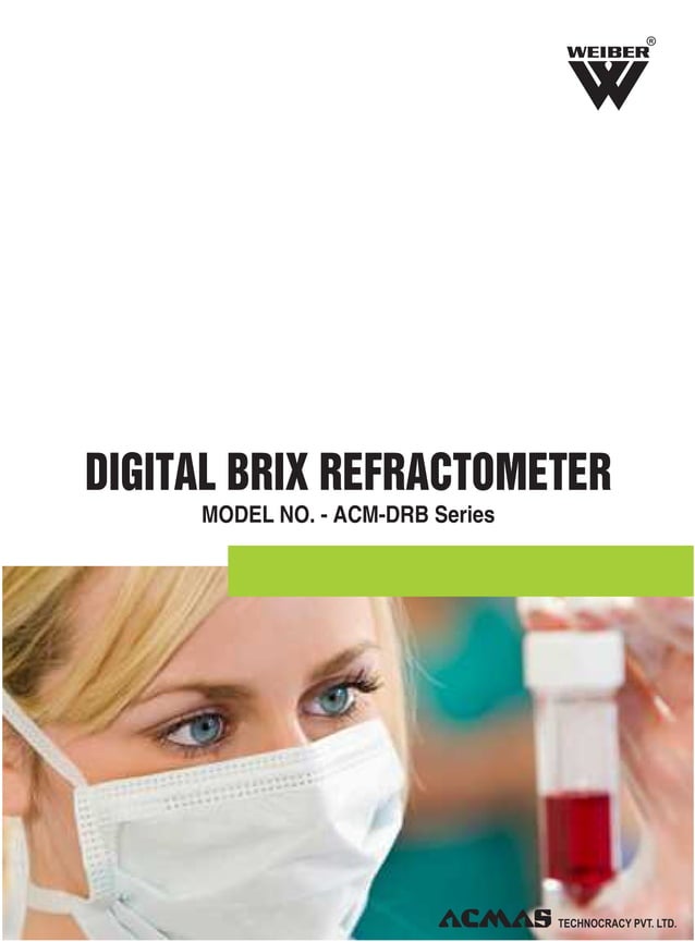 Digital Brix Refractometer by ACMAS Technologies Pvt Ltd. | PDF