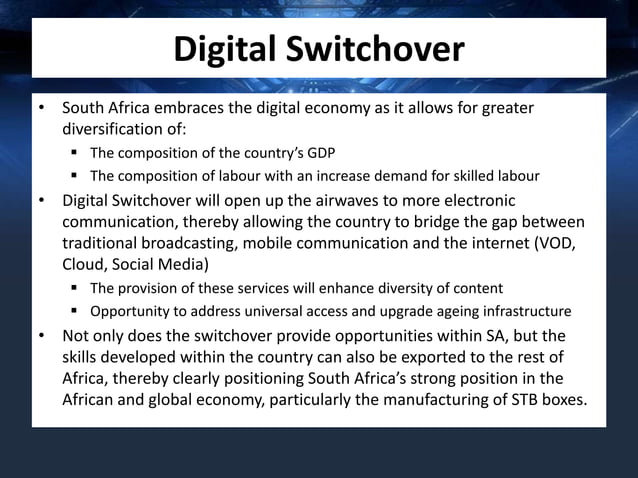 Digital Broadcasting Switchover | PDF