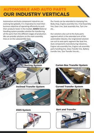 Automation brochure Design | PDF