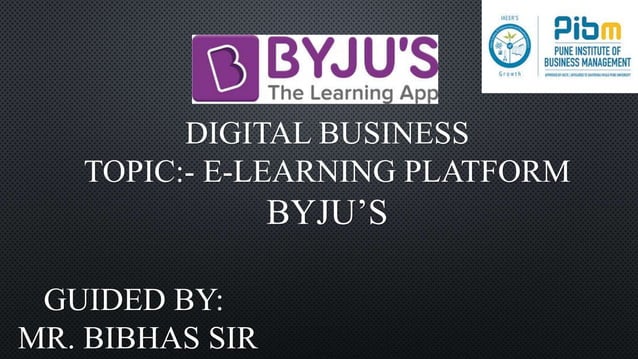 BYJU'S | PPTX