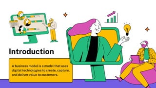 Digital Business Model Presentation - Digital Transformation | PDF