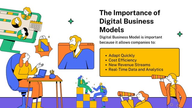 Digital Business Model Presentation - Digital Transformation | PDF
