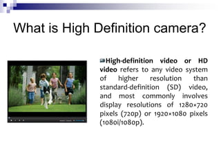 Digital camera | PPTX