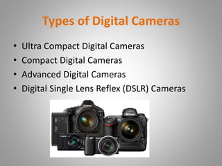 Digital cameras | PPTX