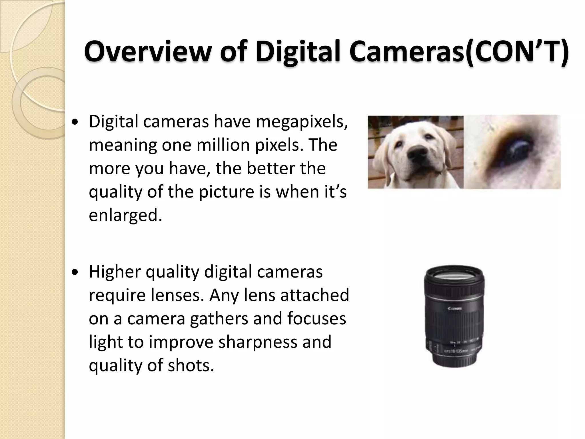 Digital Camera Technology | PPTX