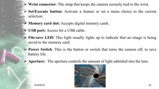 Digital Camera Working Mechanism | PPTX