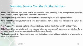 Digital Camera Working Mechanism | PPTX | Cameras and Camcorders | Consumer Electronics