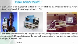 Digital Camera Working Mechanism | PPTX
