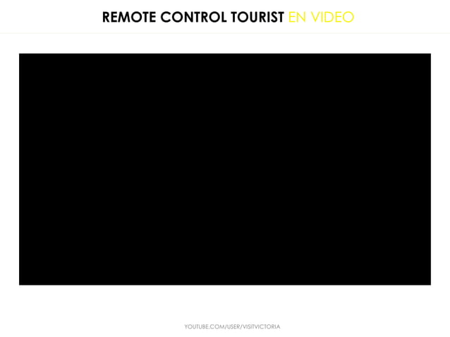 Campagne digitale : Melbourne Remote Control Tourist (FR) | PPTX
