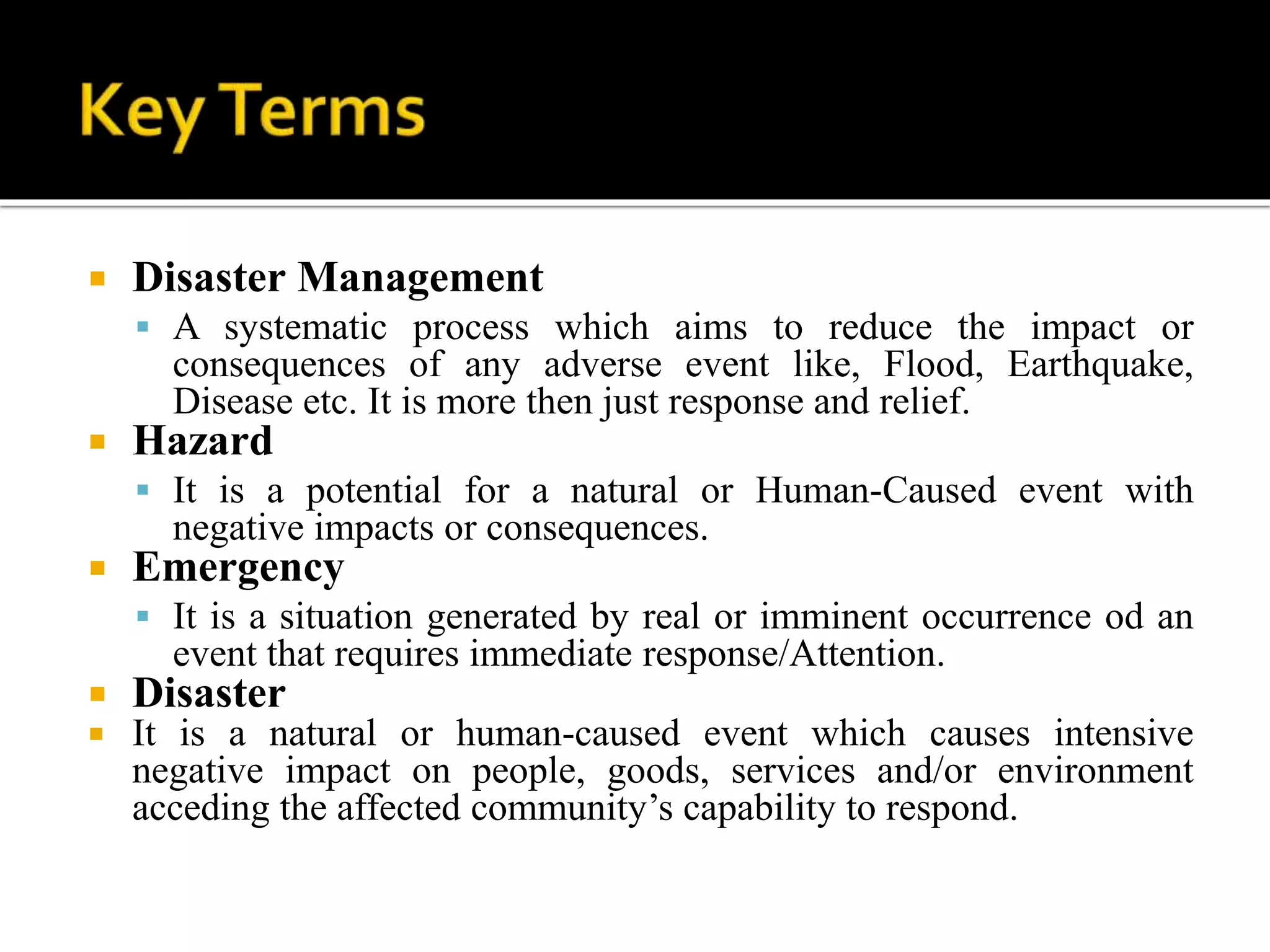 Digital cartography and natural disaster management | PPTX