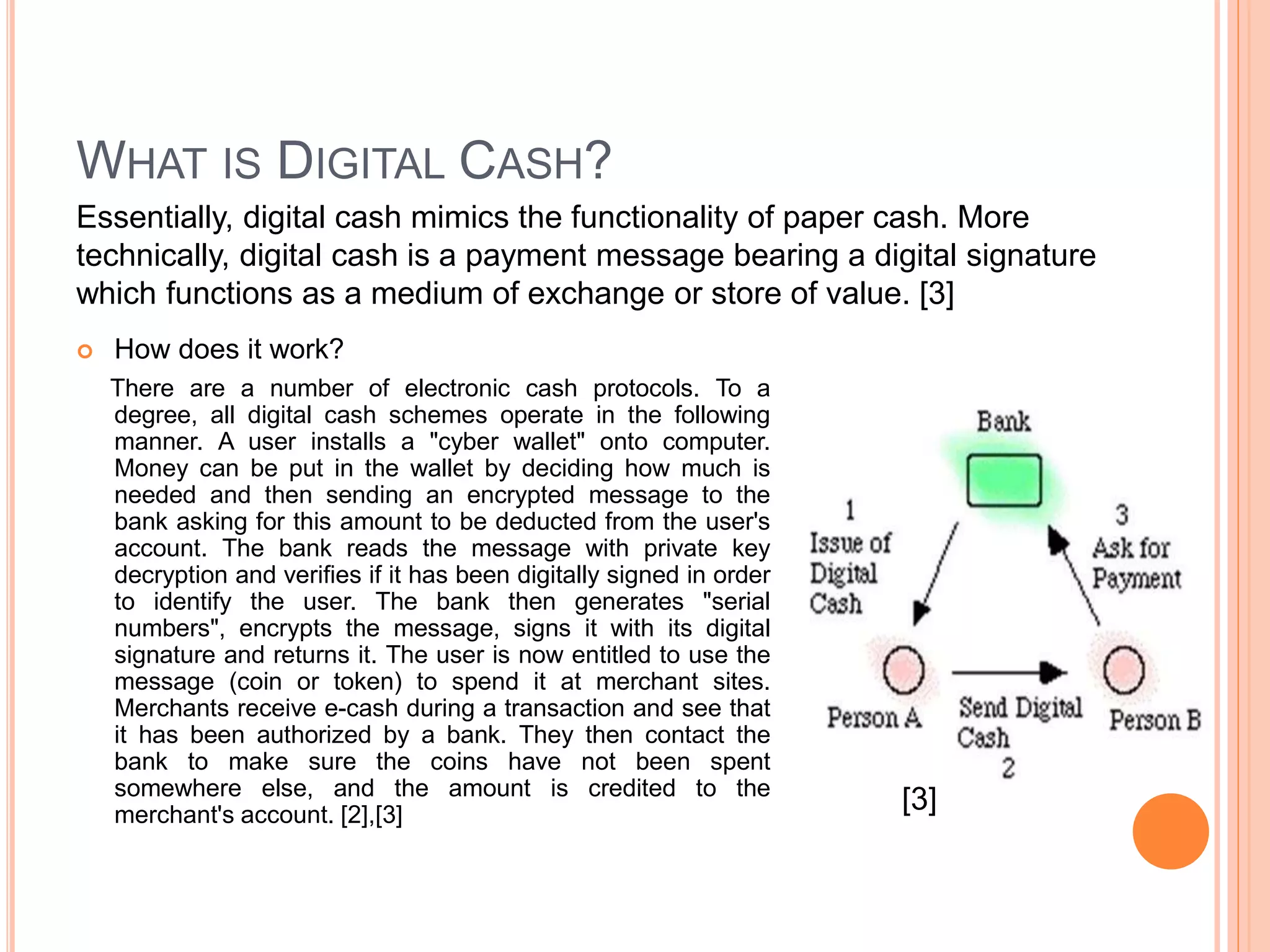 Digital Cash Overview | PPTX