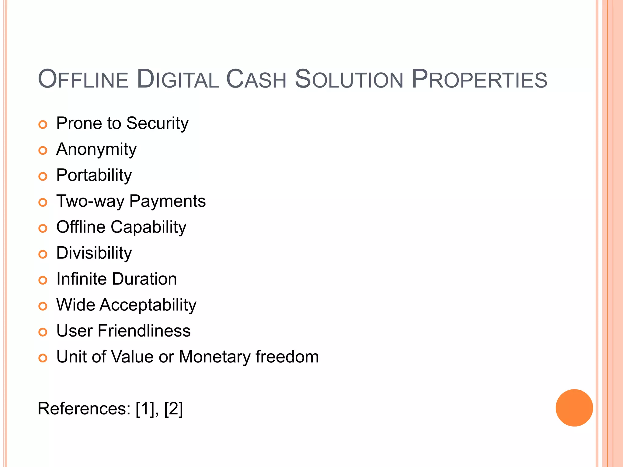 Digital Cash Overview | PPTX