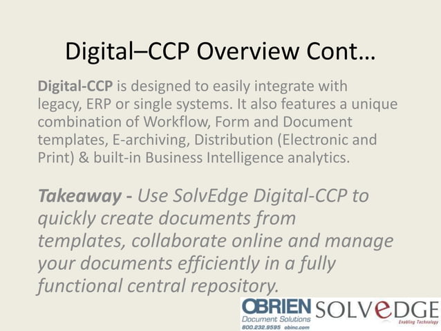 Digital-CCP Overview | PPTX