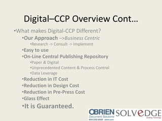 Digital-CCP Overview | PPTX