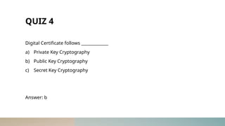 Creation and generation of digital certificate | PPT