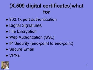 Digital certificates | PPTX