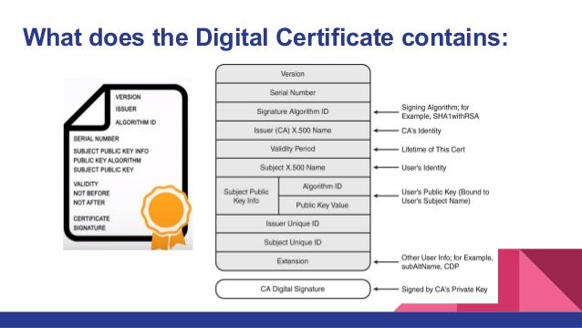 Digital certificates & its importance