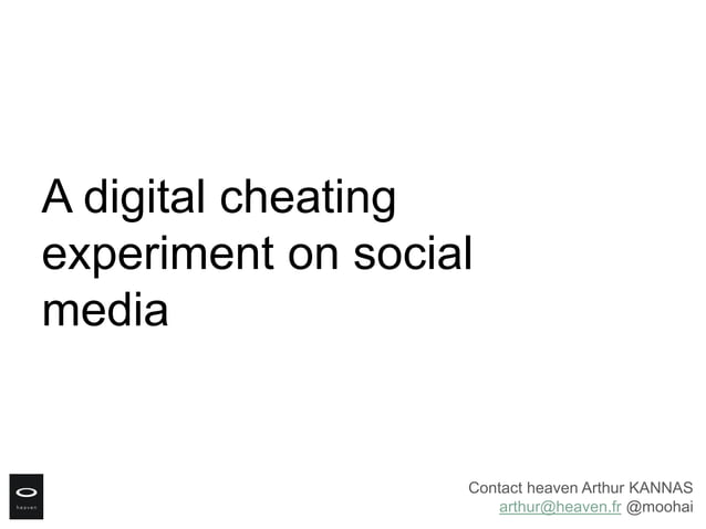 [heaven] Digital cheating on social media 2012 | PDF