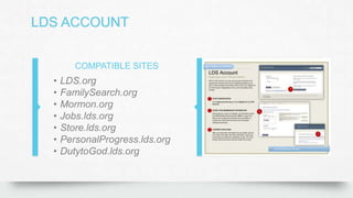 Digital Church Lesson 1 - LDS.org Digital Resources | PPTX