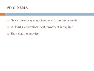 Digital Cinema ppt | PPTX