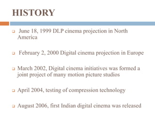 Digital Cinema ppt | PPTX