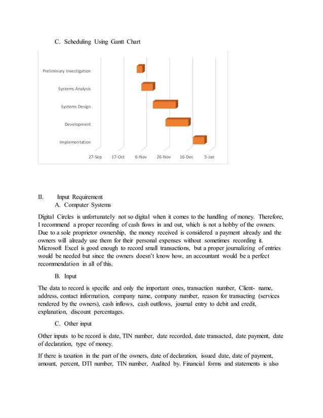 Sample Systems Design Case Study (Systems Analysis & Design) | PDF