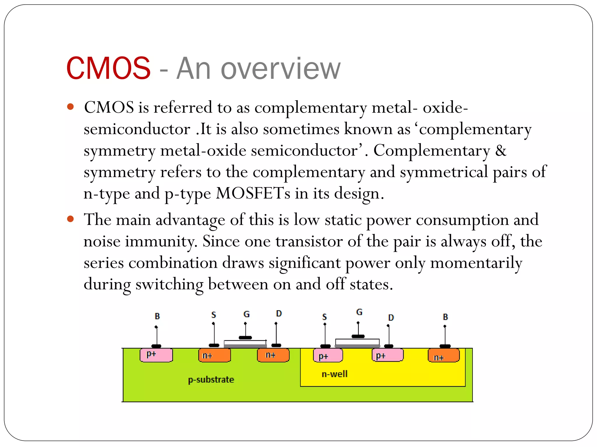 CMOS logic circuits | PDF