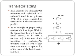 CMOS logic circuits | PDF
