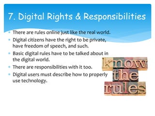 Digital citizenship | PPTX | Internet Safety | Parenting