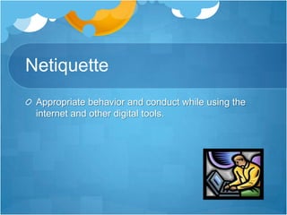 Digital Citizenship & Netiquette | PPTX