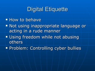 Digital Citizenship | PPT