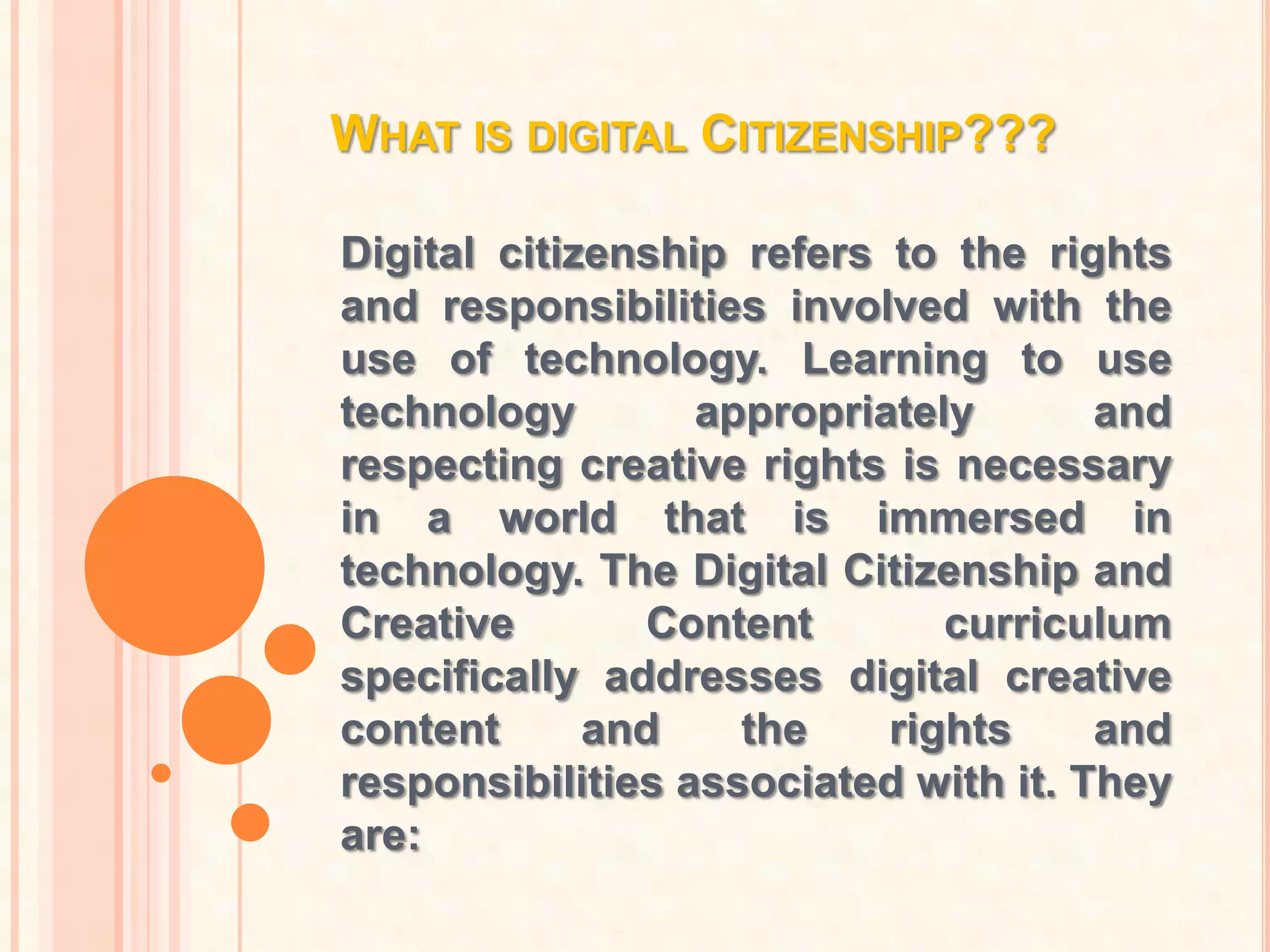 Digital Citizenship... | PPT