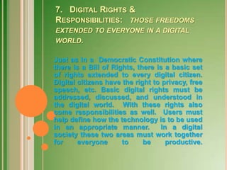 Digital Citizenship... | PPTX
