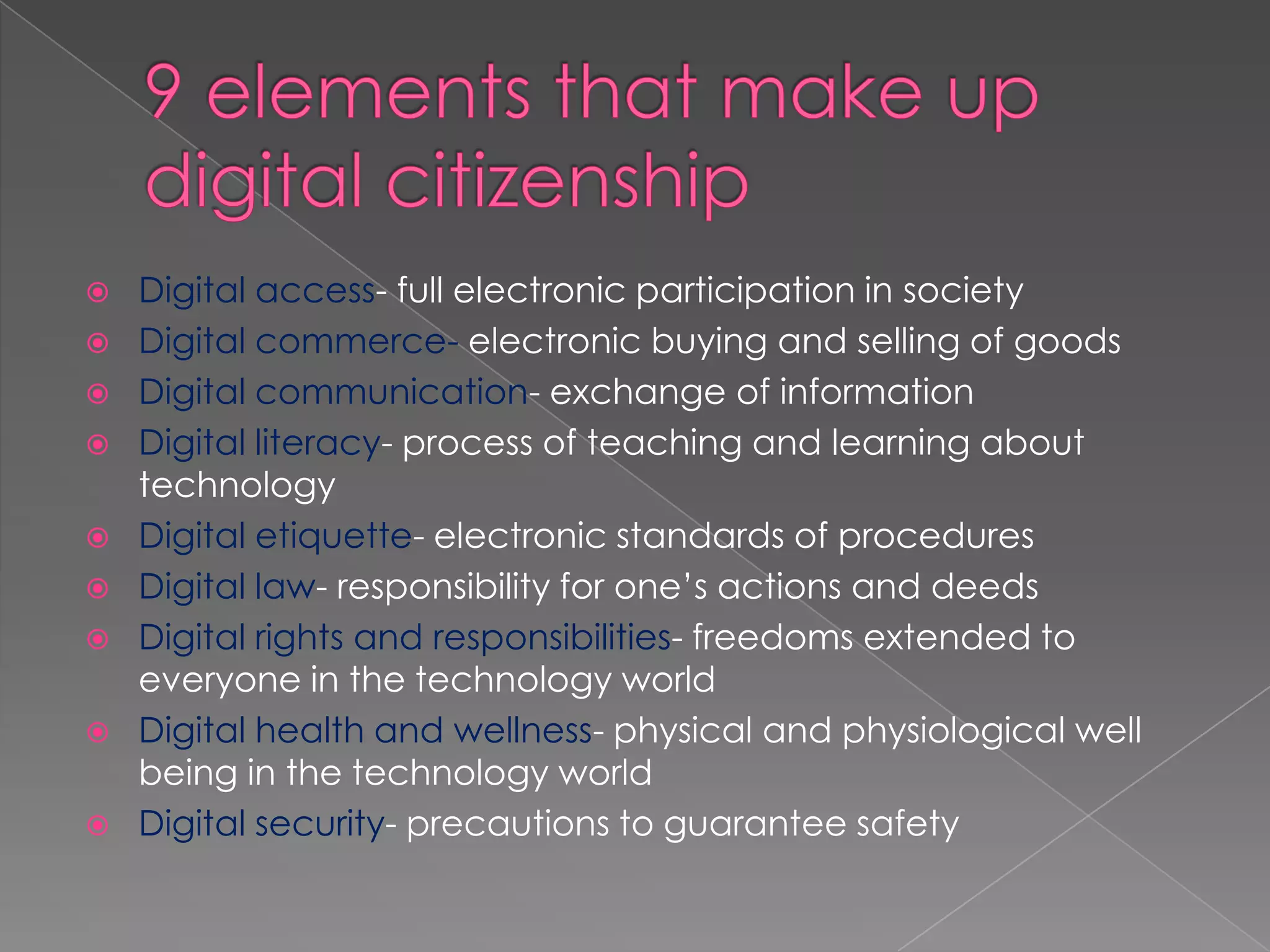 Digital citizenship | PPT