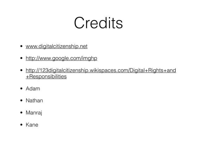 Digital Citizenship | PPT Digital Citizenship | PPT