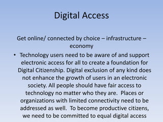 Digital Citizenship | PPTX