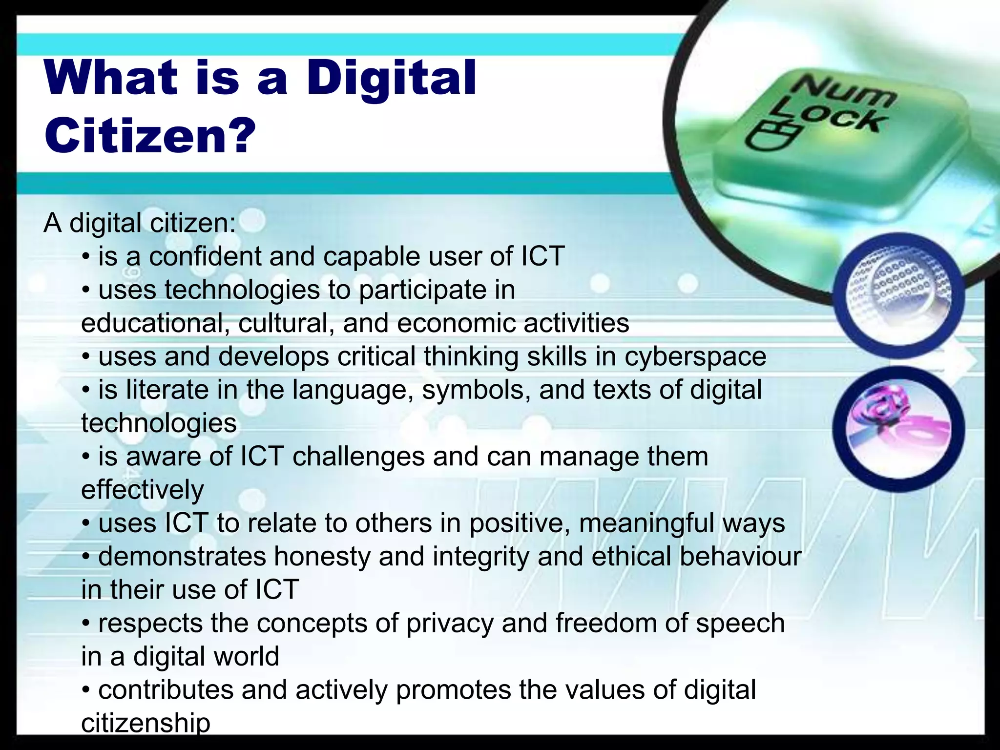 Digital citizenship | PPTX