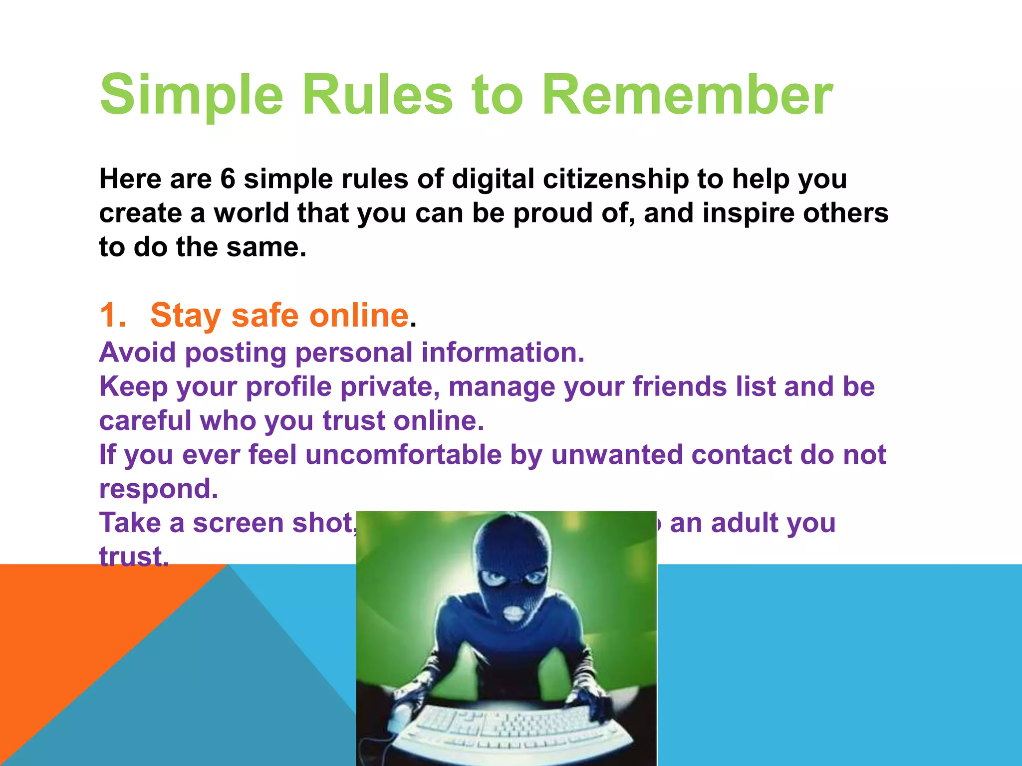 Digital citizenship | PPTX