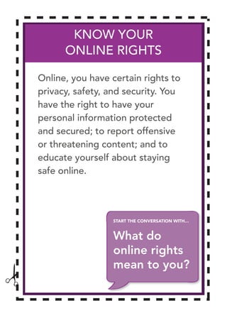 Digital Citizenship Flash Card Deck - A Platform for Good | PDF