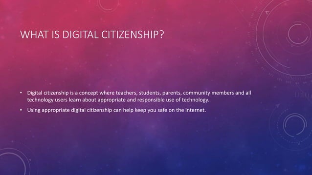Digital citizenship | PPT